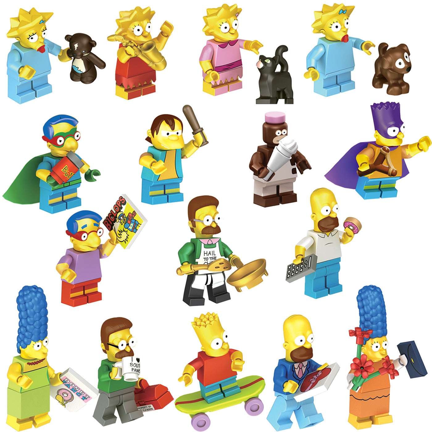 Creative Building Blocks Figures for Kids - Bulk & Export
