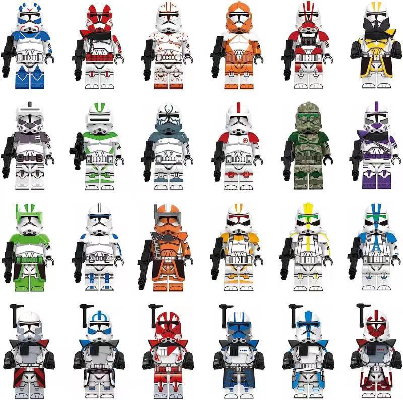 MOC 24 PC's Space Series DIY Building Blocks Toy Set Star War