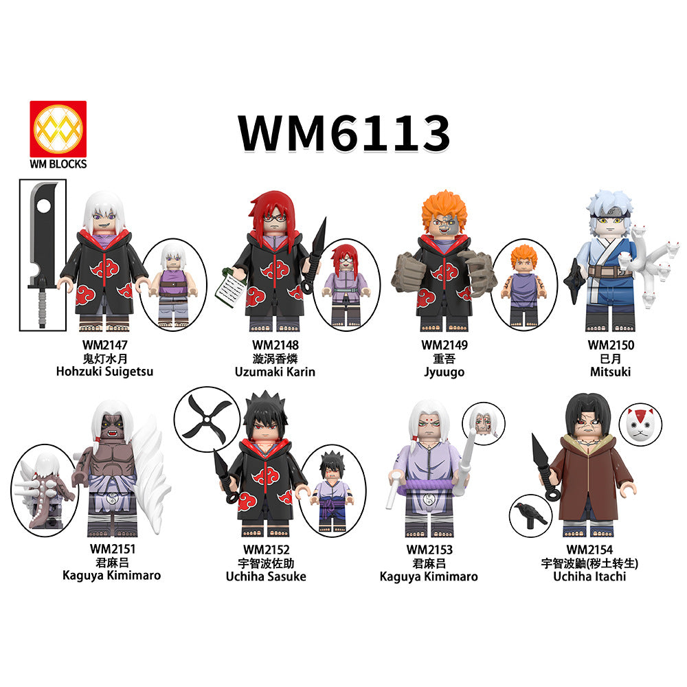WM6113 Anime MiniFigure Building Blocks Fun Kids Toys