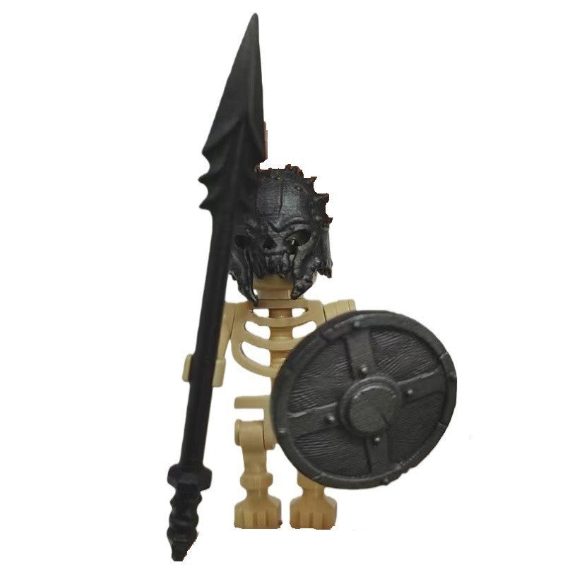 Warhammer AO Skeleton Guard MOC Brick Minifigures - 3D Printed Toys